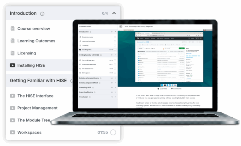 Hise Bootcamp Audio Dev School